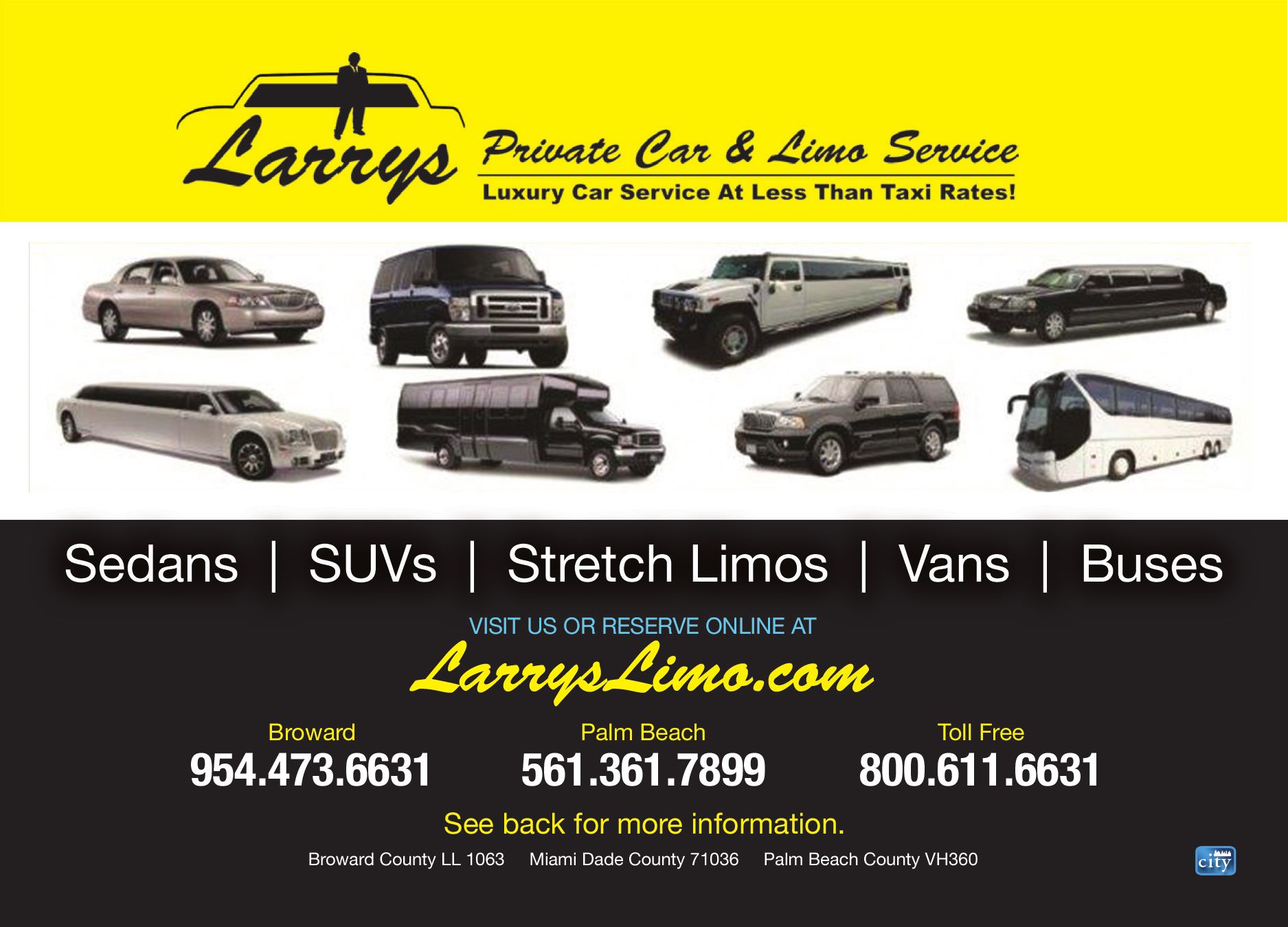 Larry's Private Car and Limo Service